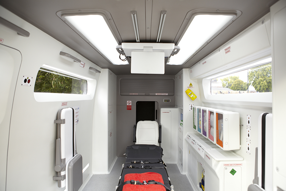 Ambulance treatment space ergonomic layout - RCA Research Repository